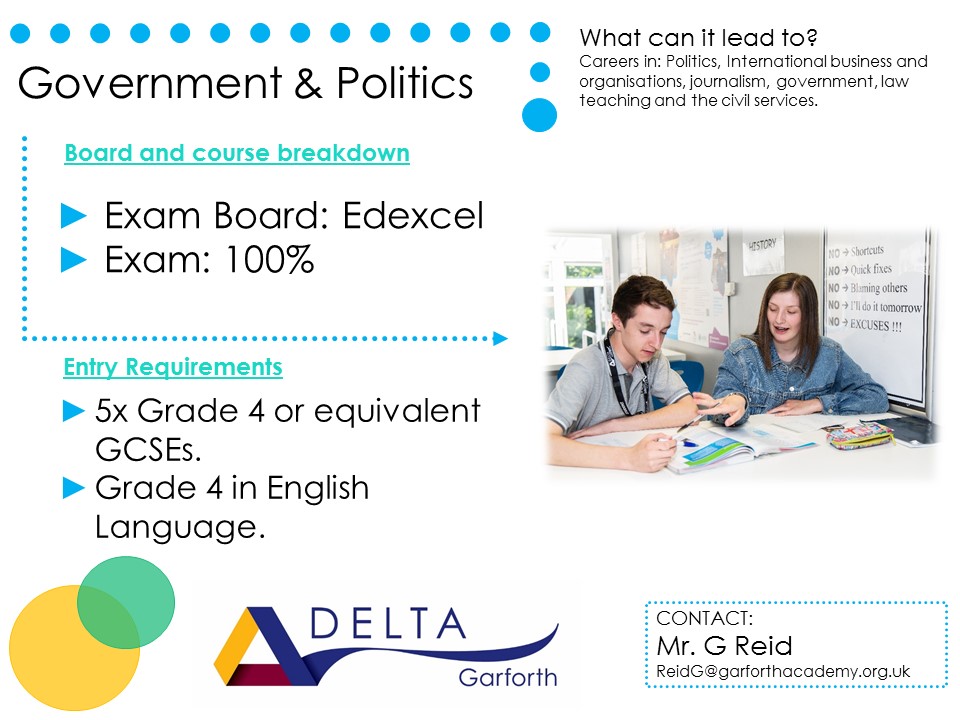 A-Level Politics - Garforth Academy