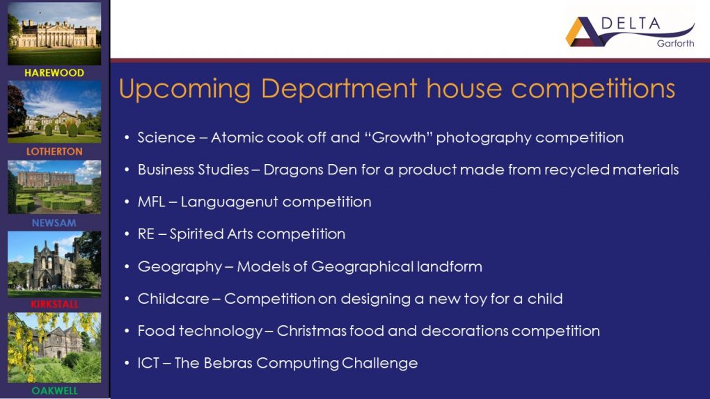 House System/Student Council - Garforth Academy