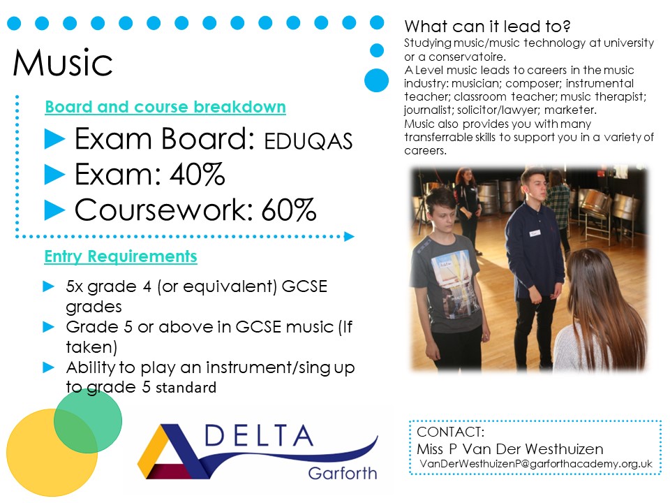 A-Level Music - Garforth Academy