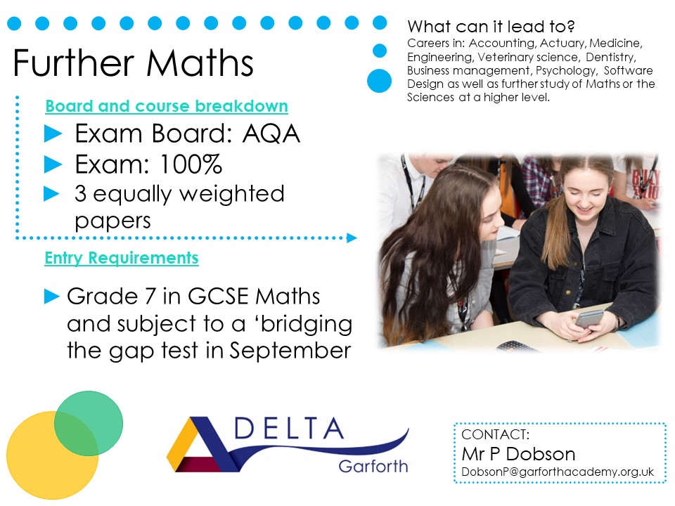 A-Level Further maths - Garforth Academy