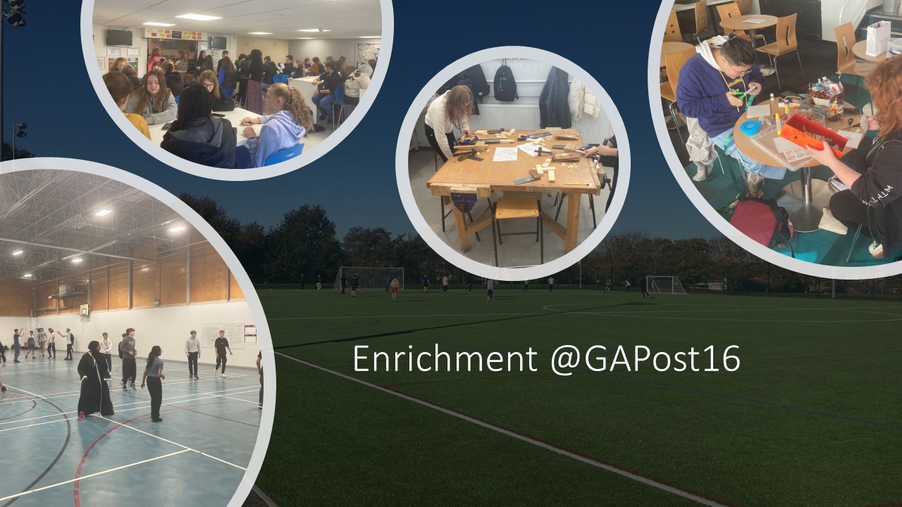 Post 16 Extra Curricular - Garforth Academy