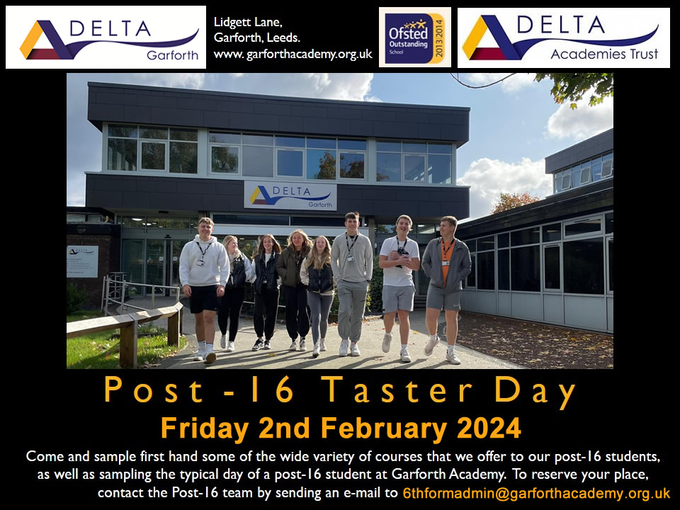 Taster Day - Garforth Academy