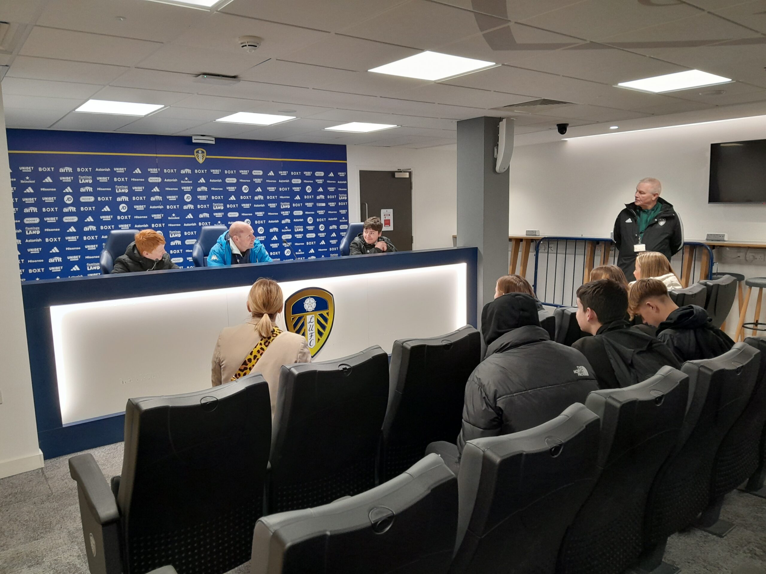 Elland Road Plays Host To Local Students - Garforth Academy